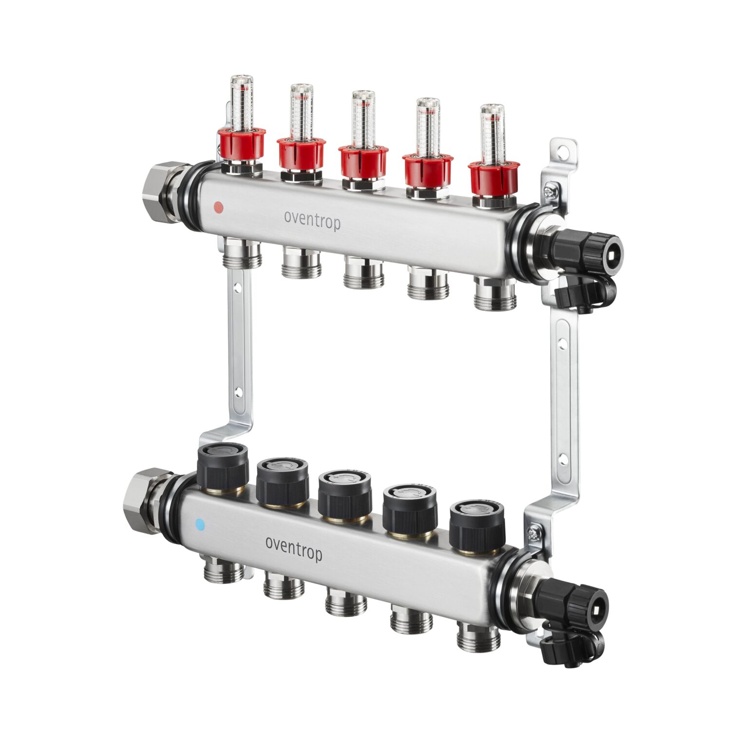 OVENTROP-COLLECTEUR MULTIDIS SF 1″ INOX, 12 CIRCUITS, 0-5 l/mn – Oventrop